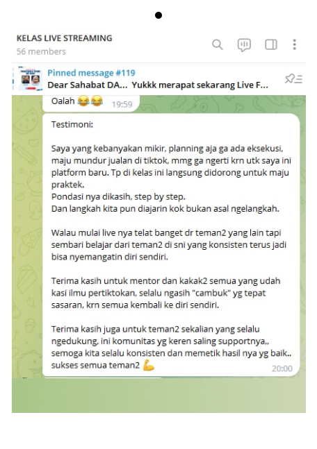 Live Stream Master Class